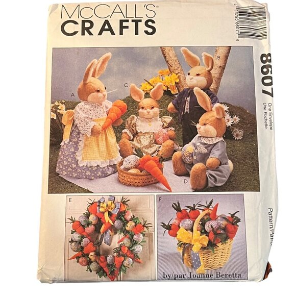McCall's | Office | Mccalls Crafts 867 Bunny Picnic Sewing Pattern | Poshmark